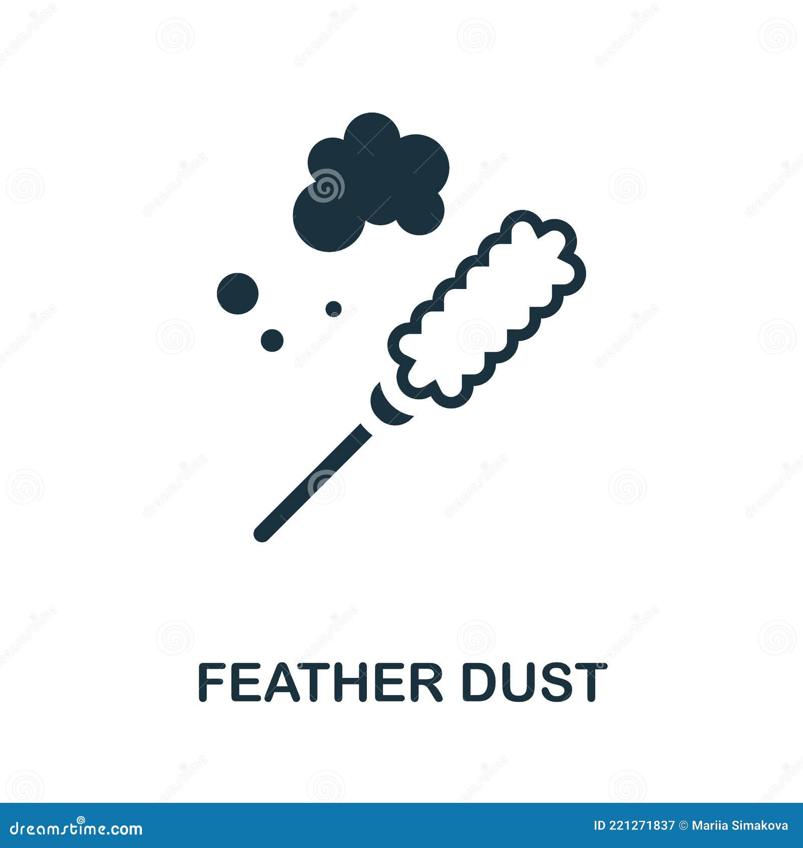 Dust Icon Vector From Air Pollution Contamination Collection. Thin Line ...