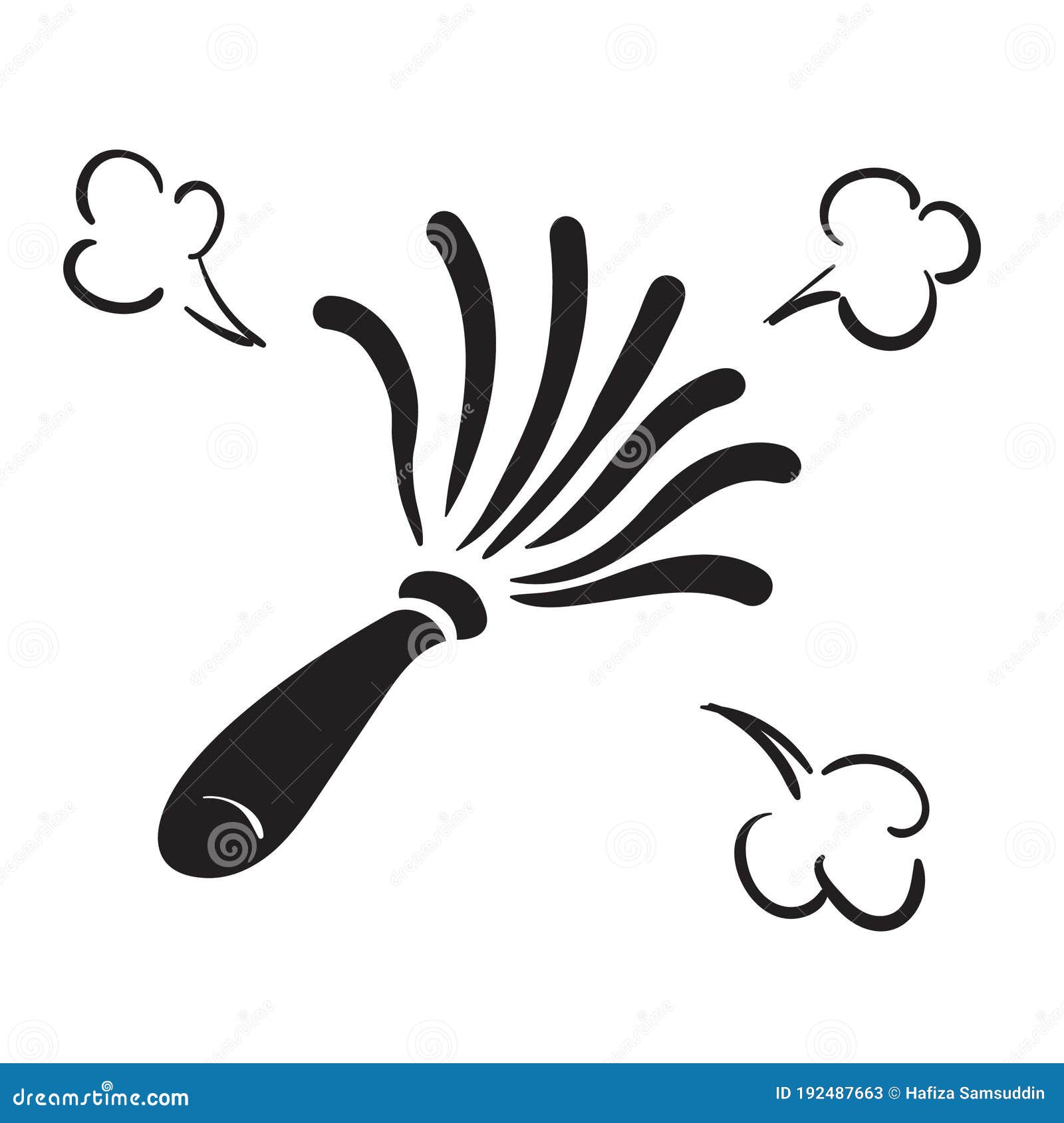 Feather Duster. Vector Illustration Decorative Design Stock Vector ...