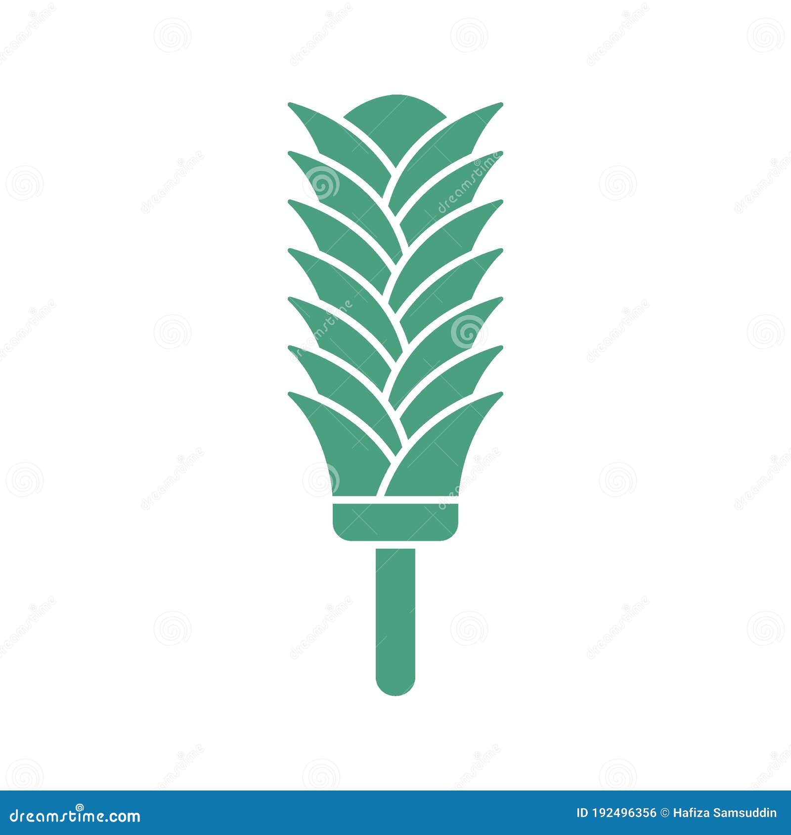 Feather Duster. Vector Illustration Decorative Design Stock Vector ...