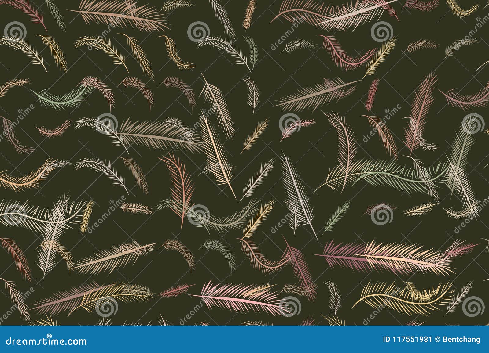 The Feather Illustrations Background Abstract, Hand Drawn. Drawing ...