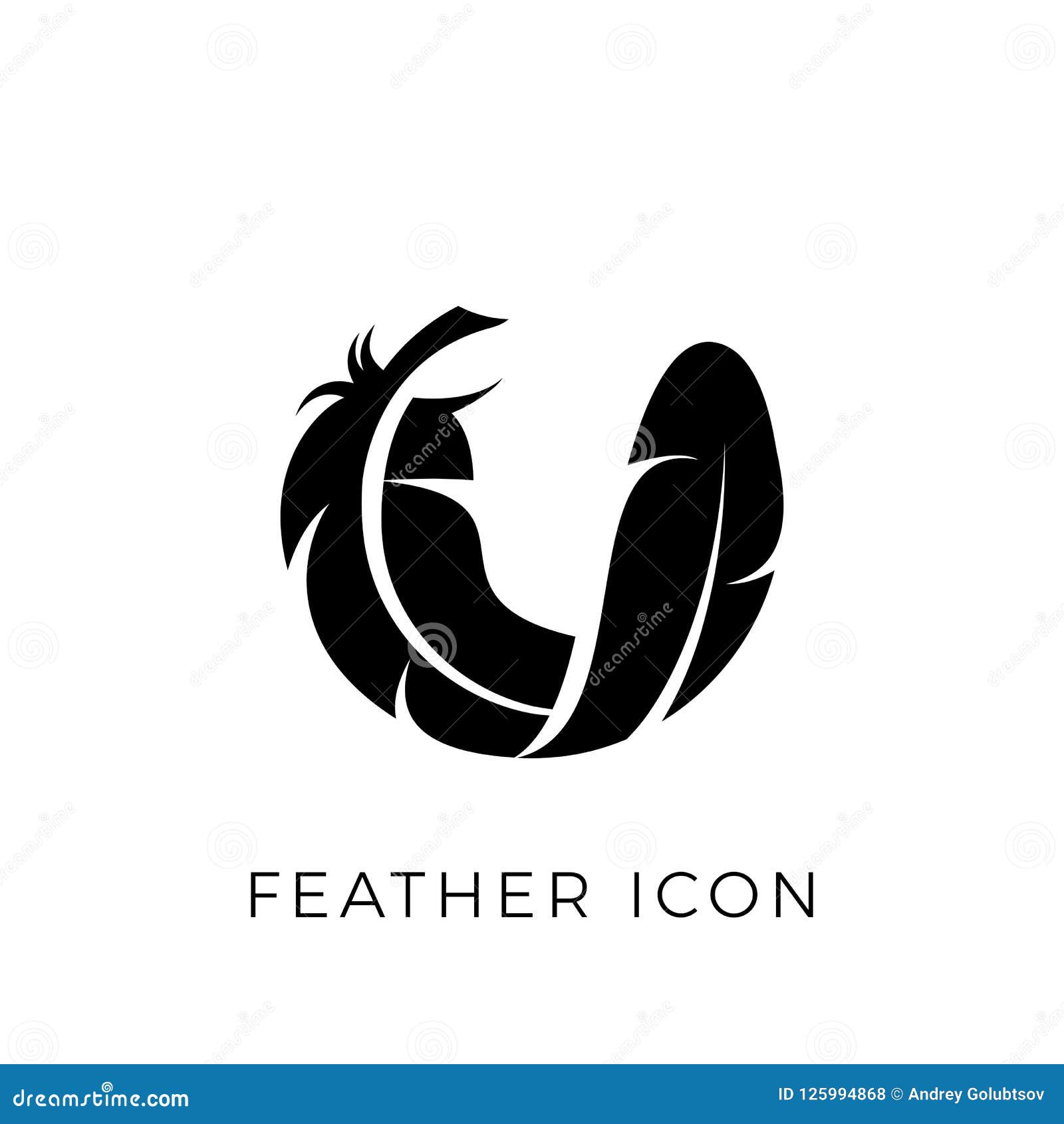 Feather Vector Logo