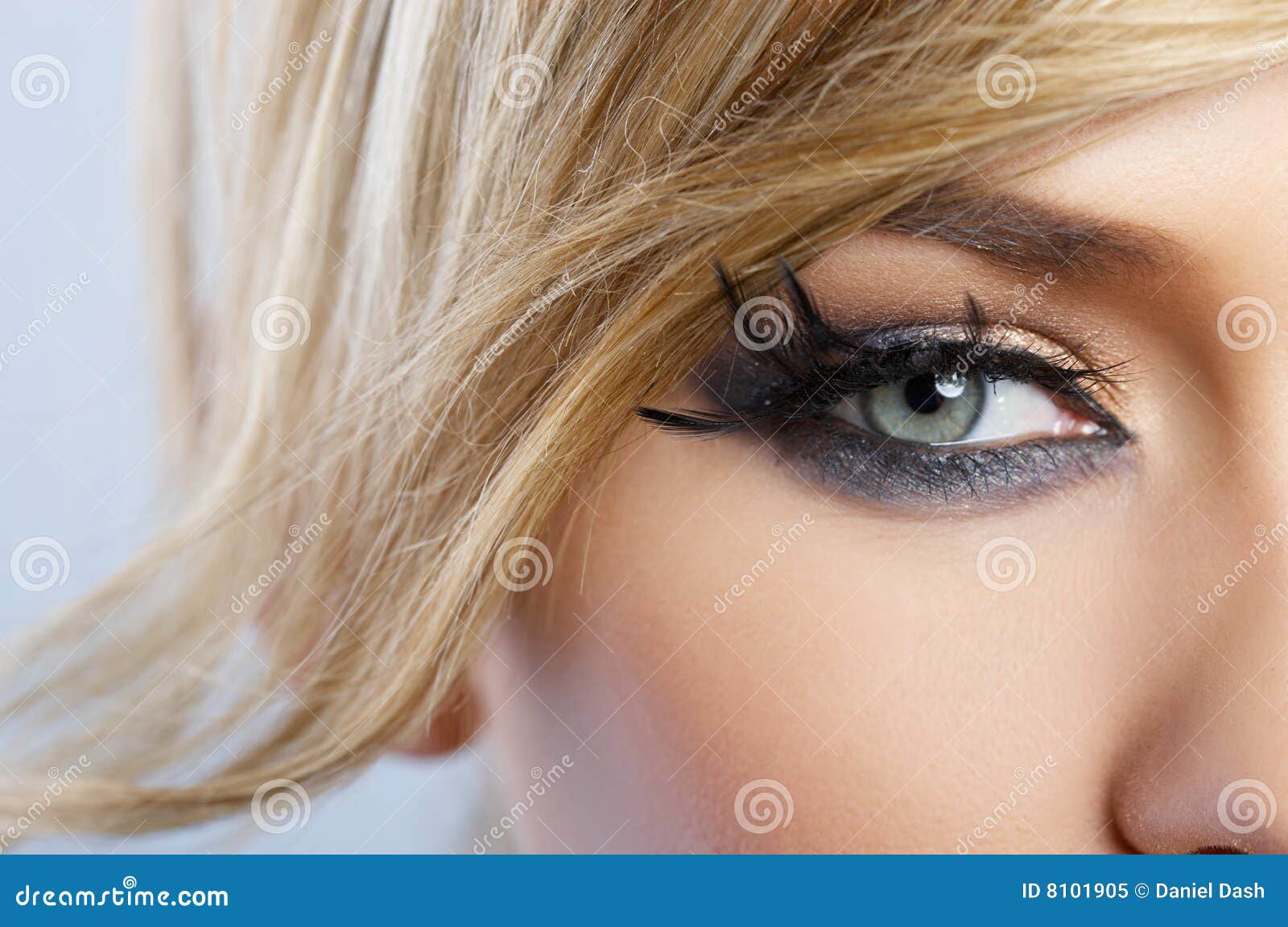 Feather Makeup stock image. Image of elegance, fashion - 8101905