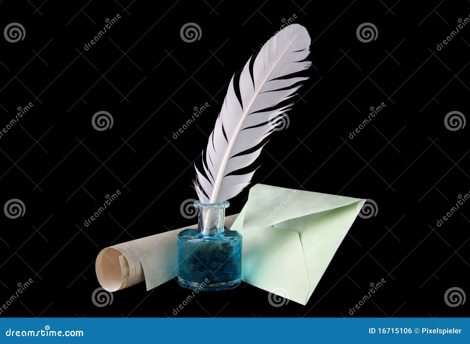 Feather/Spring/Pen stock photo. Image of featherlight - 16715106