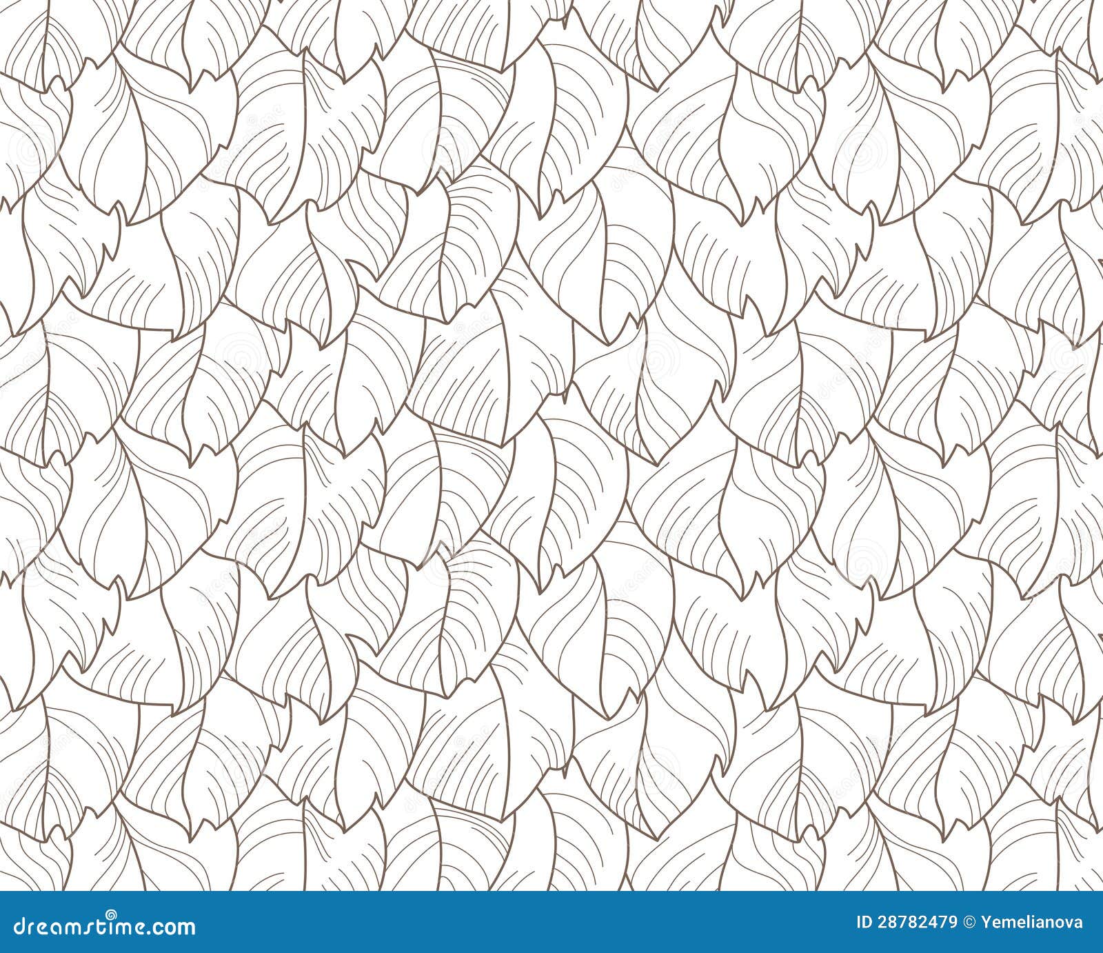 Feathers seamless pattern stock vector. Illustration of bird - 28782479