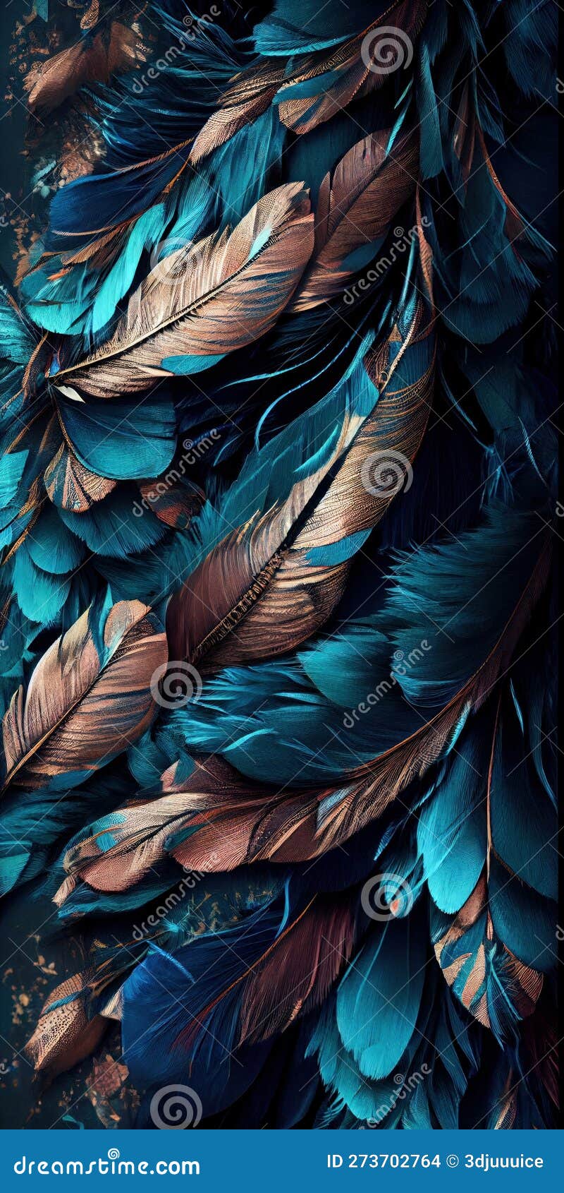 Feathers Texture Bright Vertical Abstract Background. Stock ...