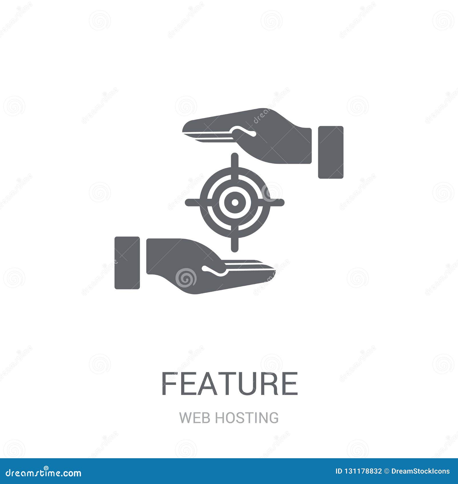 Feature Icon. Trendy Feature Logo Concept on White Background Fr Stock ...