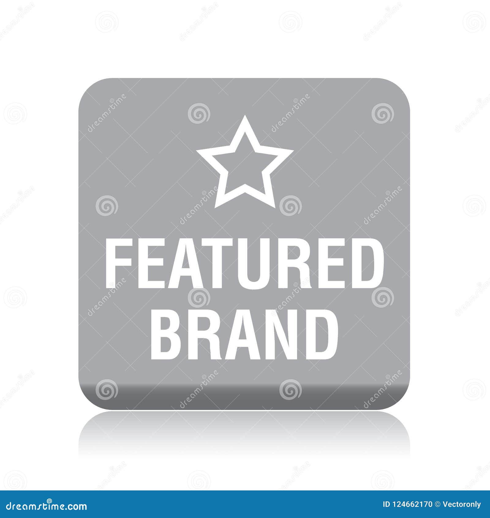 Featured brand stock illustration. Illustration of choose - 124662170