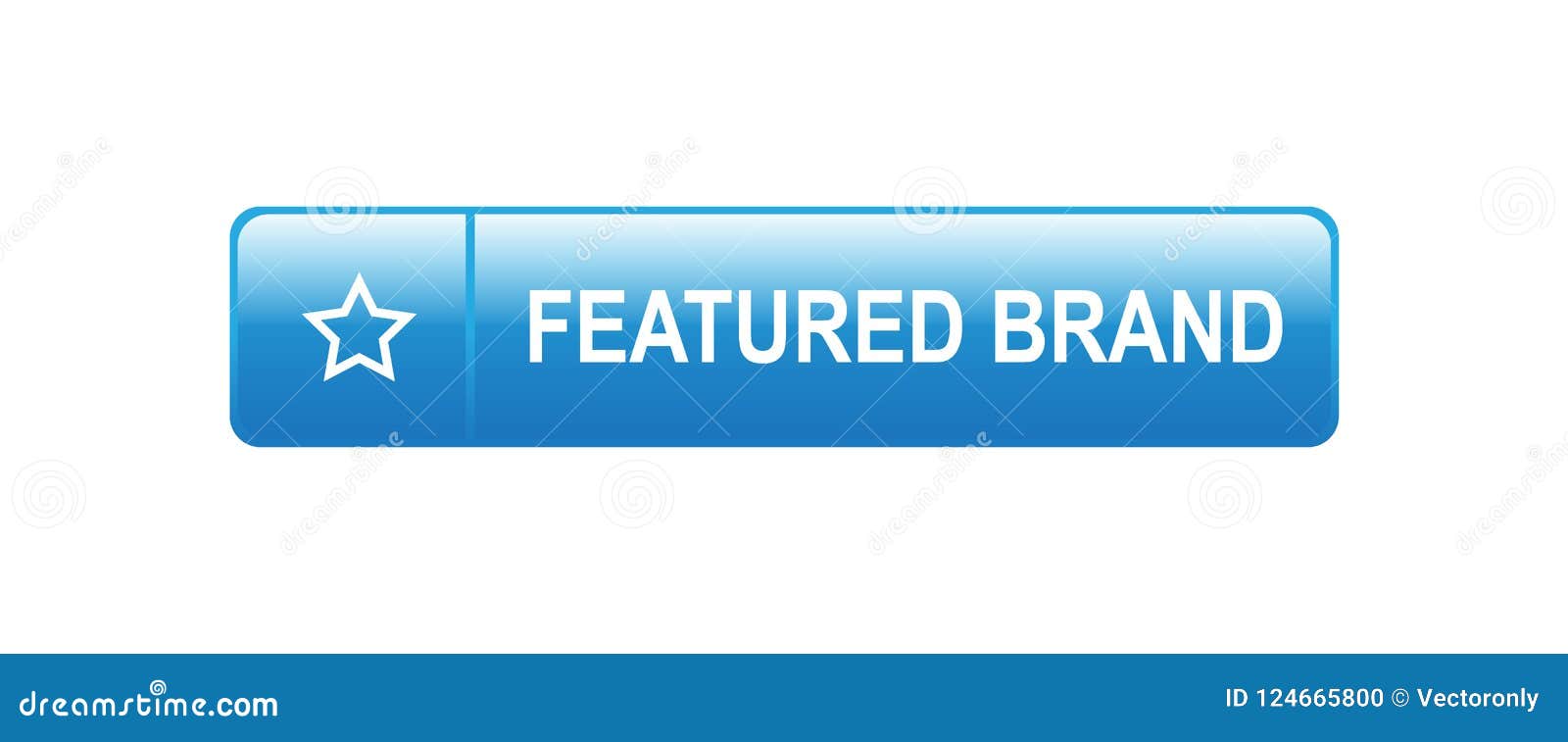 Featured brand stock illustration. Illustration of choose - 124665800