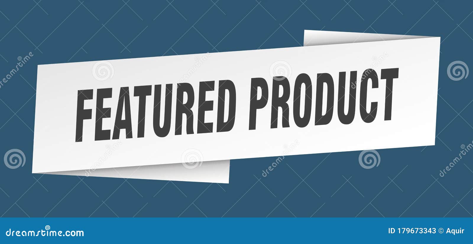 Featured Product Banner Template. Featured Product Ribbon Label Stock ...