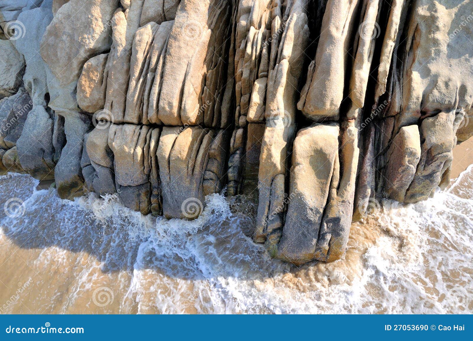 Featured Rock and Surge by Seaside Stock Photo - Image of landscape ...