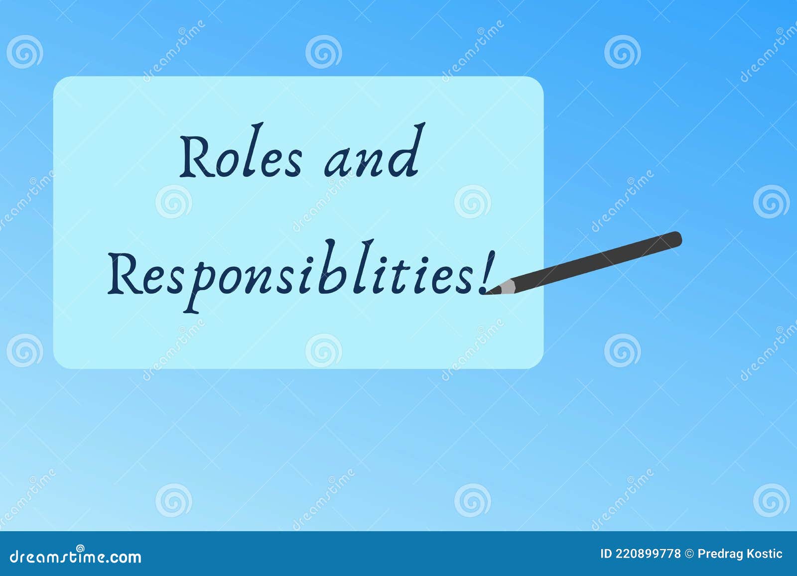 Blue ROLES Stamp. Stock Photo | CartoonDealer.com #114770934