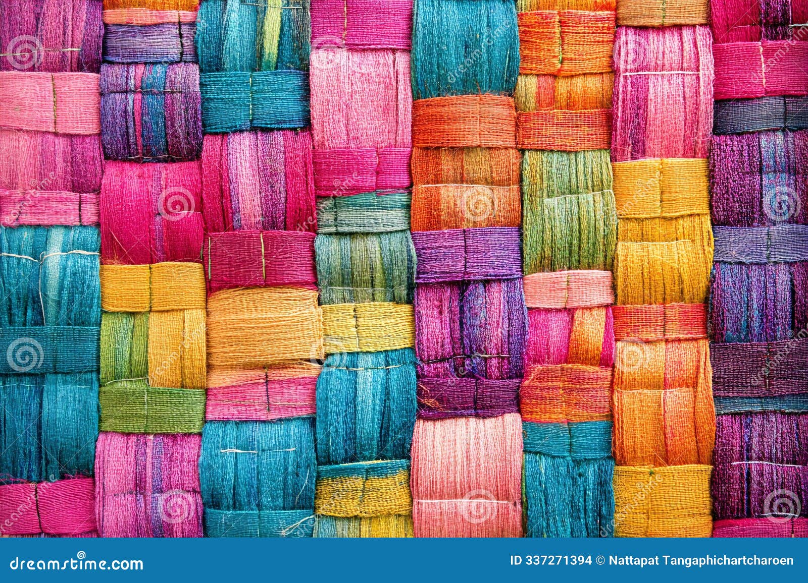 Featuring an Abstract Weaving Texture in Bright Colors, this Modern ...