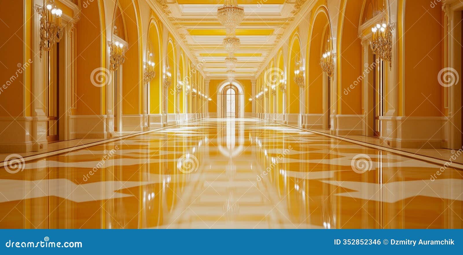 Featuring Reflective Walls and Bright Linear Lighting, the Illuminated ...