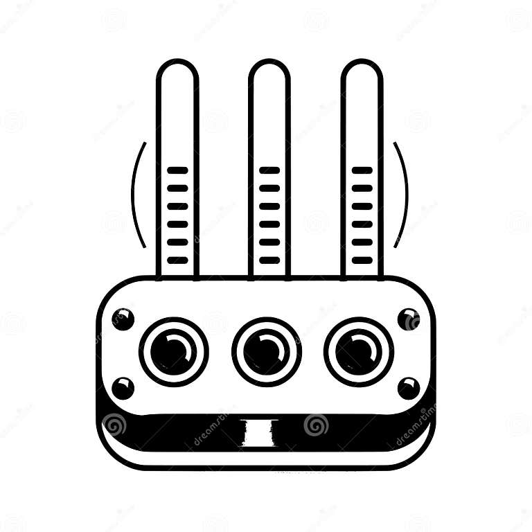 Featuring a Simple Icon of Two Large, Overlapping Circles with Three ...