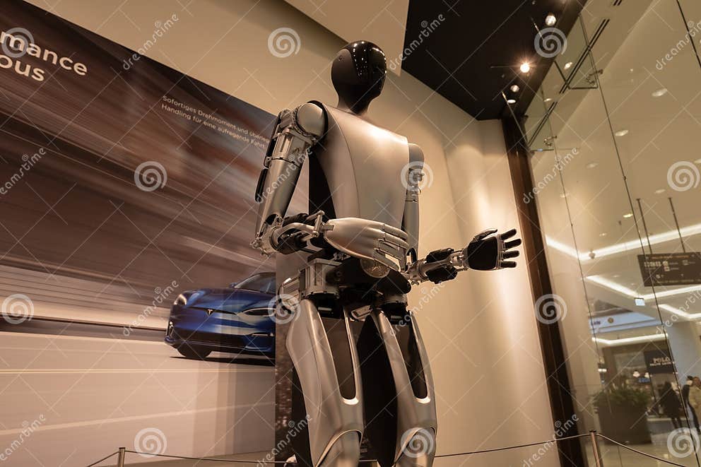 Featuring Tesla Bot Optimus, Humanoid Robot Prototype by Tesla, Inc ...