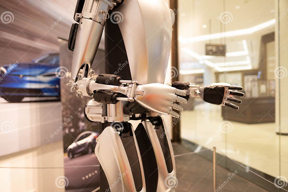 Featuring Tesla Bot Optimus, Humanoid Robot Prototype by Tesla, Inc ...