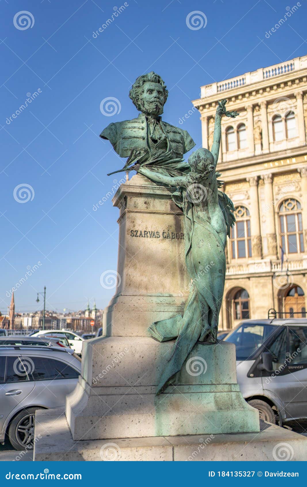 Statue Of Gabor Bethlen Prince Of Transylvania Stock Image ...