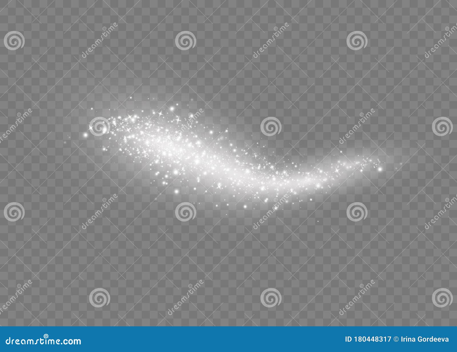 Sparkling magic dust stock vector. Illustration of magic - 180448317