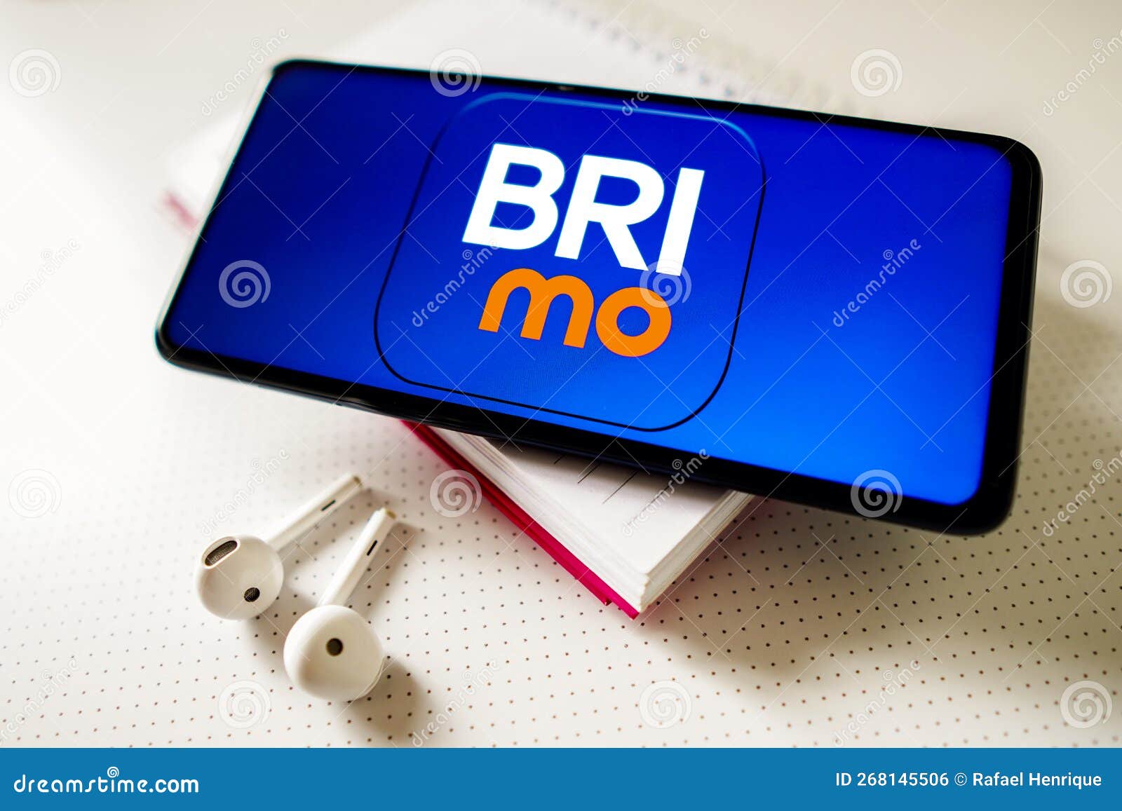 February 1, 2023, Brazil. in this Photo Illustration, the BRImo E ...