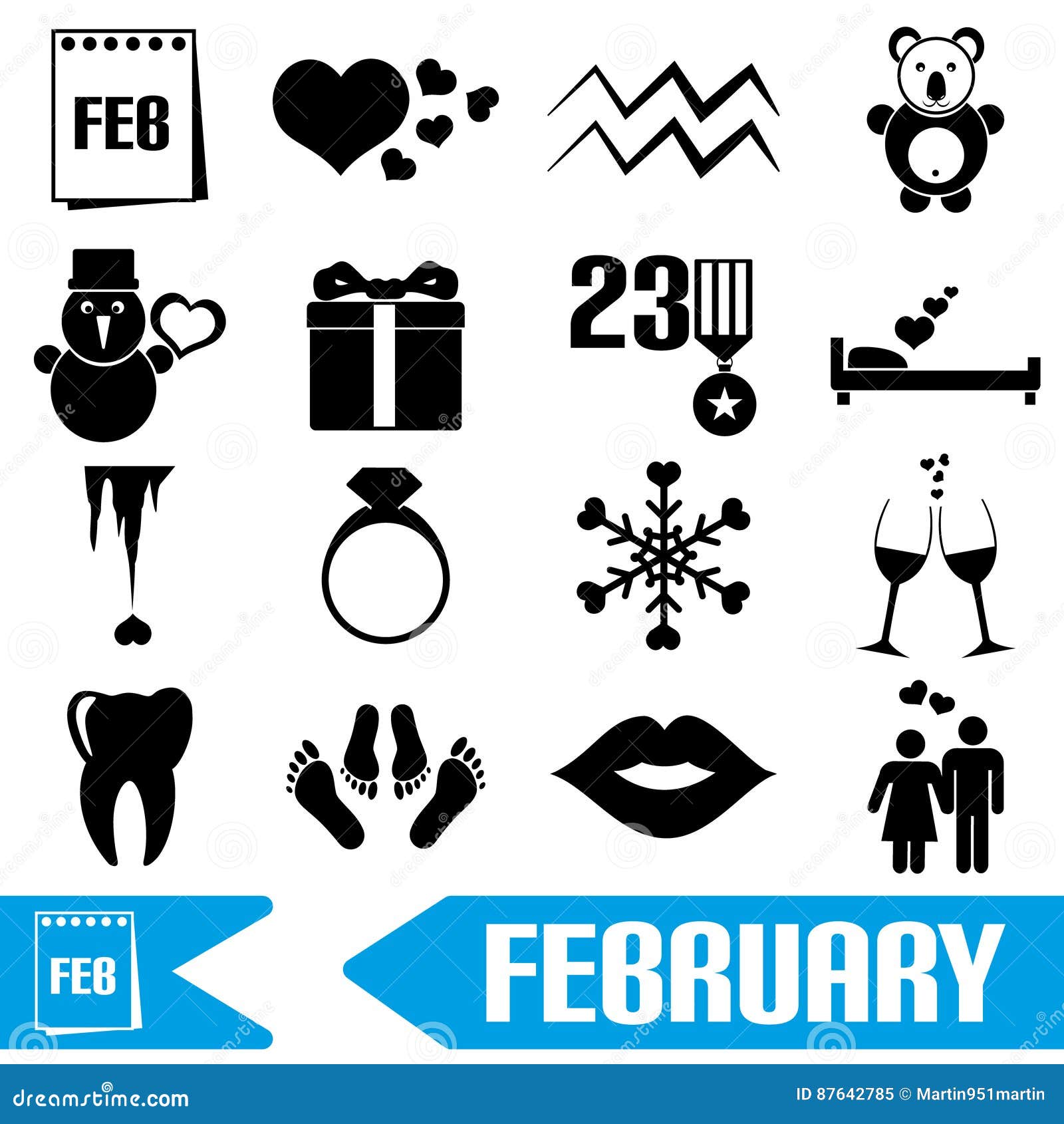 February Month Template, Desk Calendar 2021 Creative Design Can Be ...