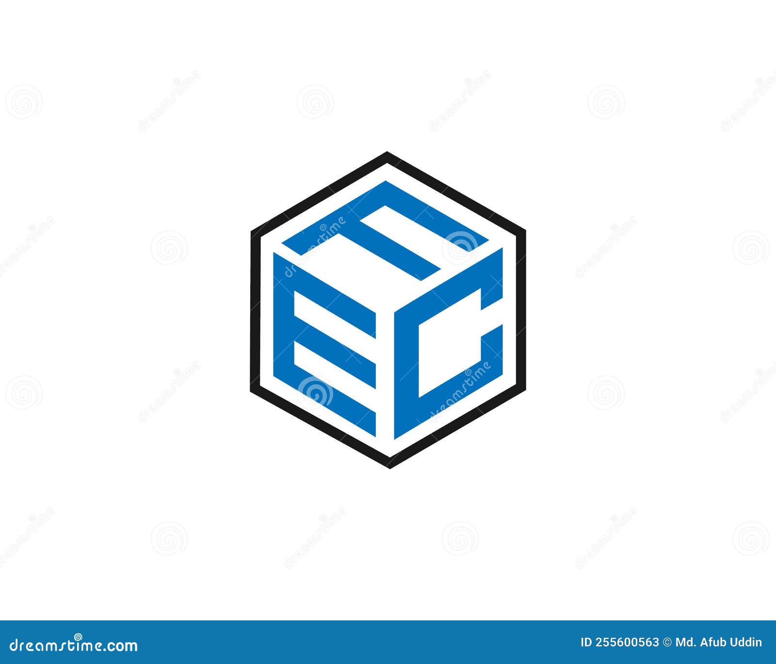 FEC and EFC Letter Initial Logo Design Stock Vector - Illustration of ...