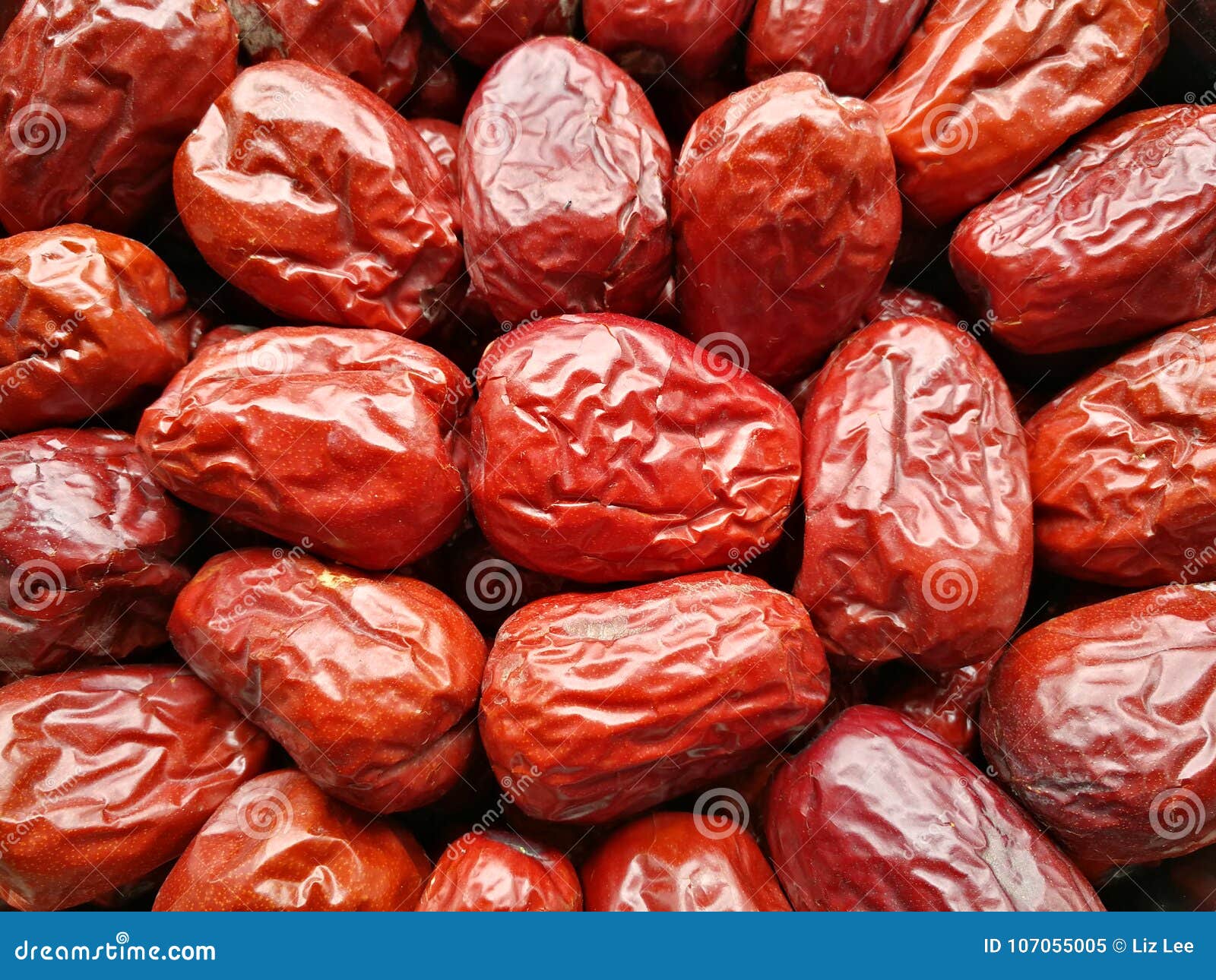 Fecha Roja - Fruta De La Azufaifa - Grande Imagen de archivo - Imagen ...