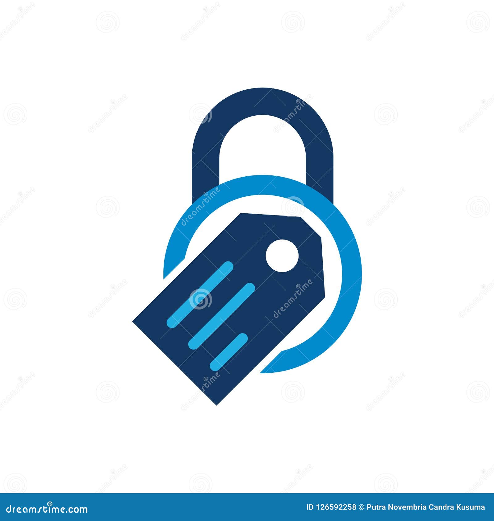 Fechamento Logo Icon Design Da Etiqueta Ilustração do Vetor ...