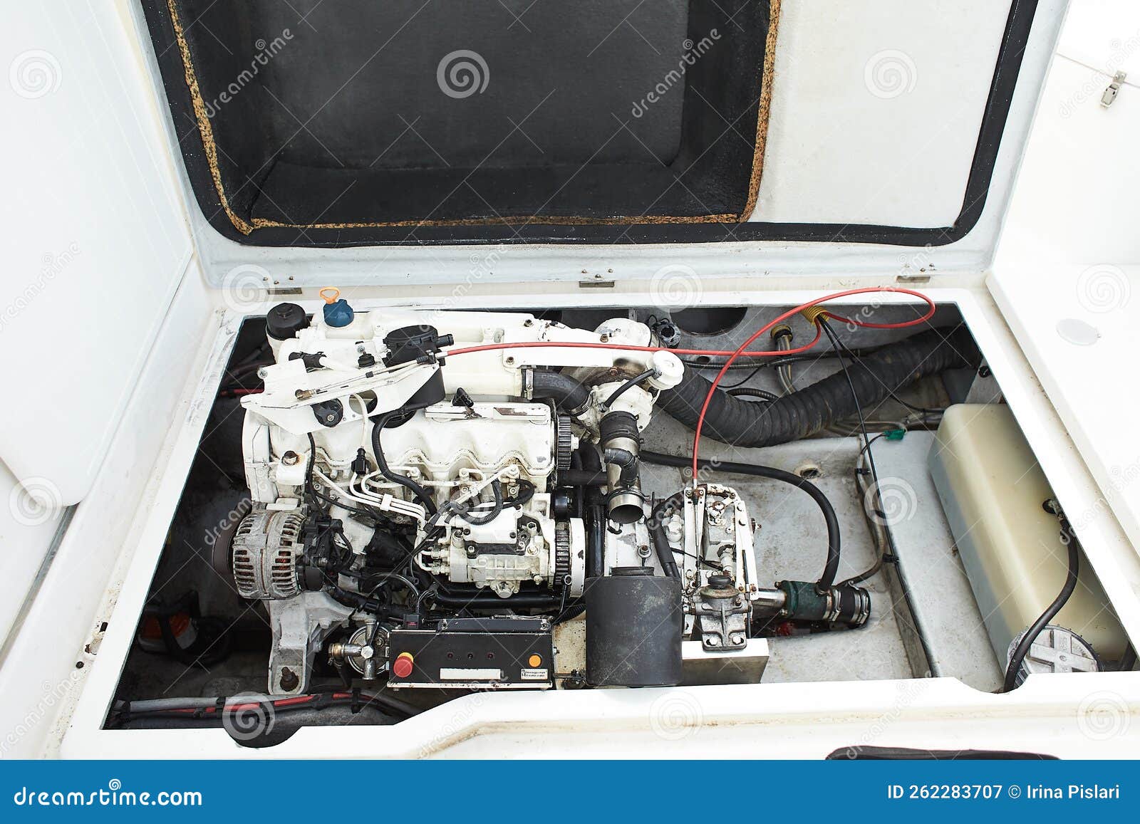 Fechar O Poderoso Motor Do Carro Moderno. Imagem de Stock - Imagem de ...