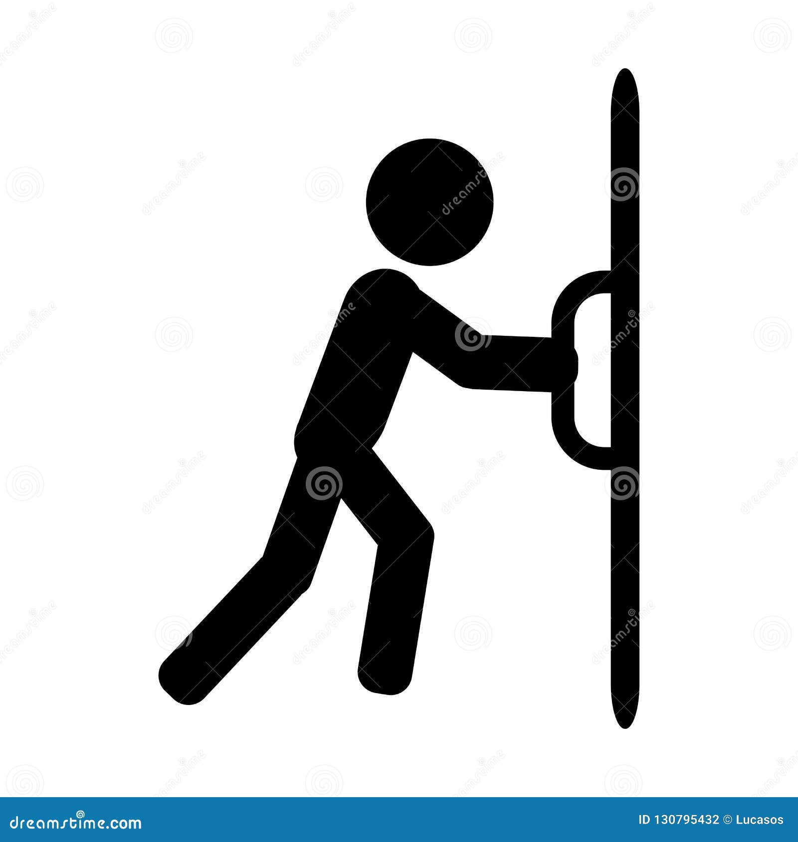 Feche o sinal da porta ilustração do vetor. Ilustração de estilo ...