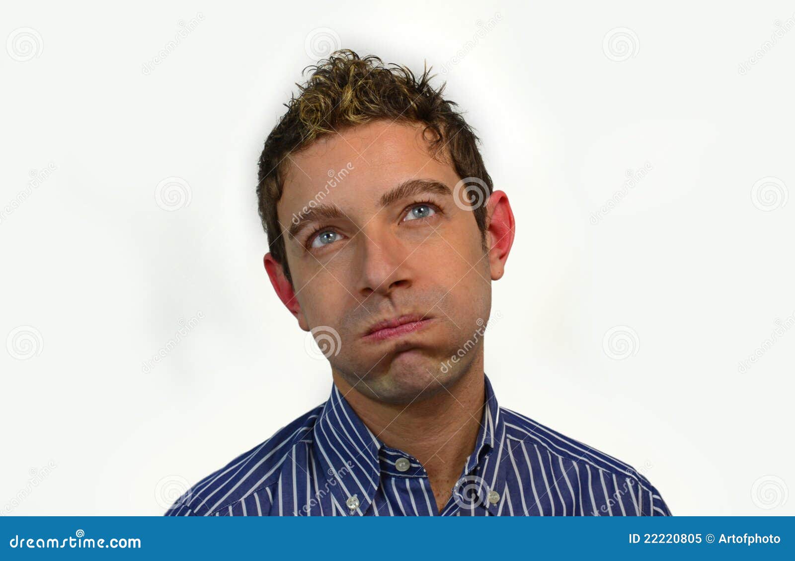 Fed up attractive guy stock image. Image of concept, sick - 22220805