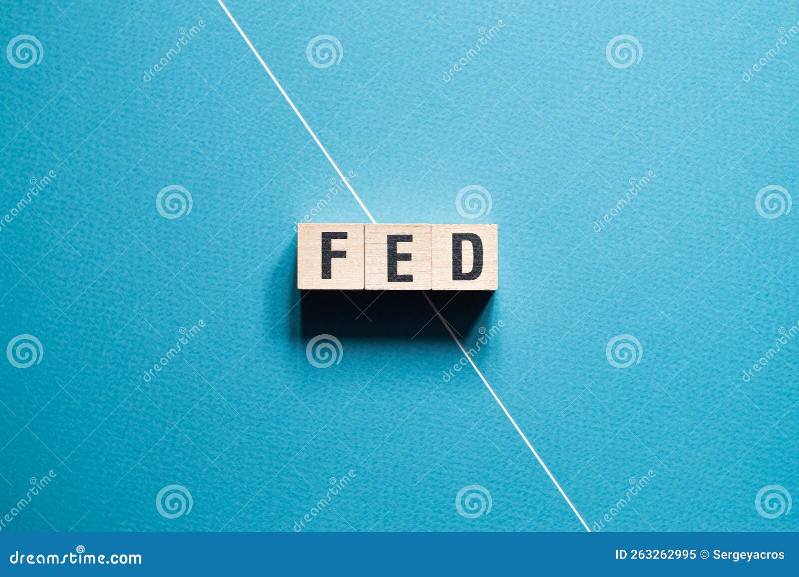 Fed - Word Concept on Cubes Stock Image - Image of message, concept ...