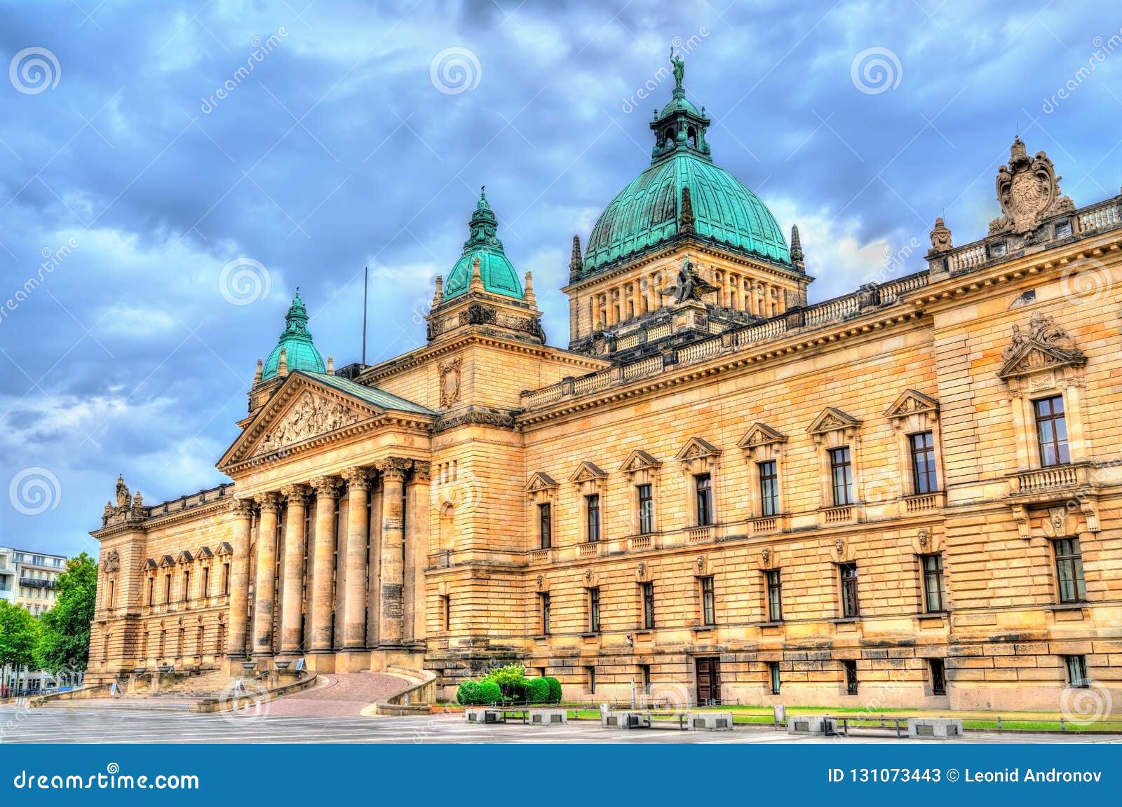 The Federal Administrative Court of Germany in Leipzig Stock Image ...