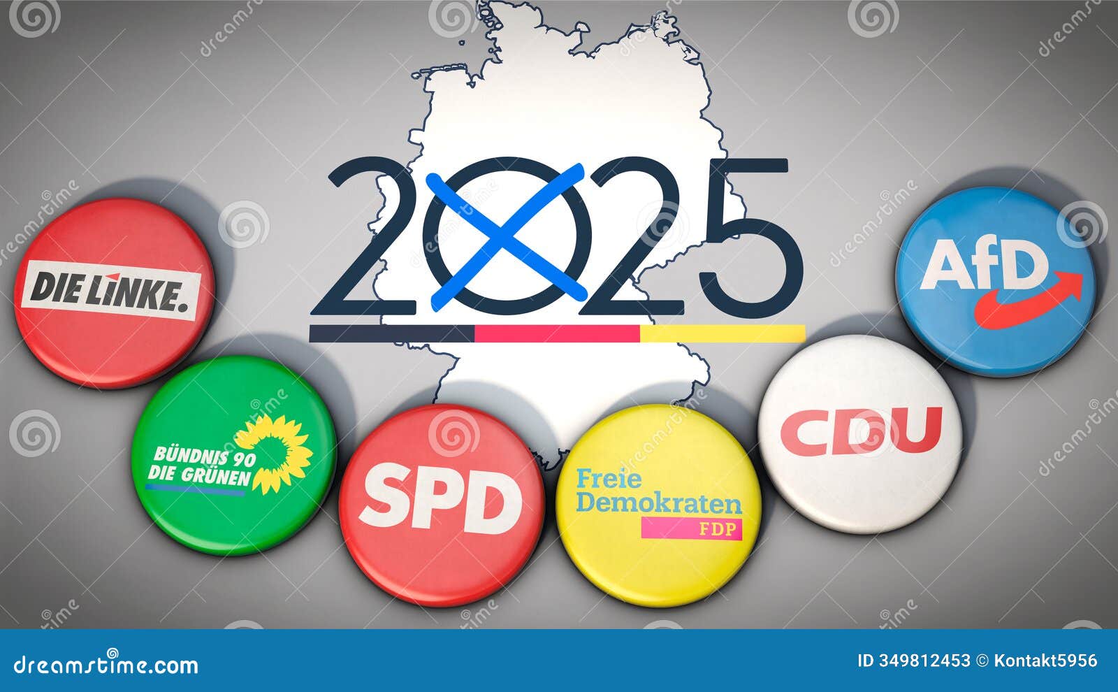 2025 Federal Election in Germany and the Parties Running Editorial ...