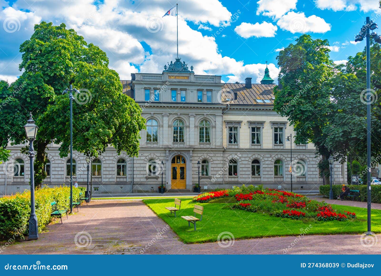 Federal Government Office in Swedish Town Jonkoping Stock Image - Image ...