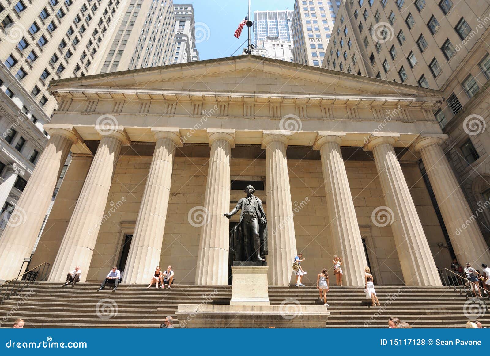 Federal Hall editorial stock photo. Image of metropolis - 15117128