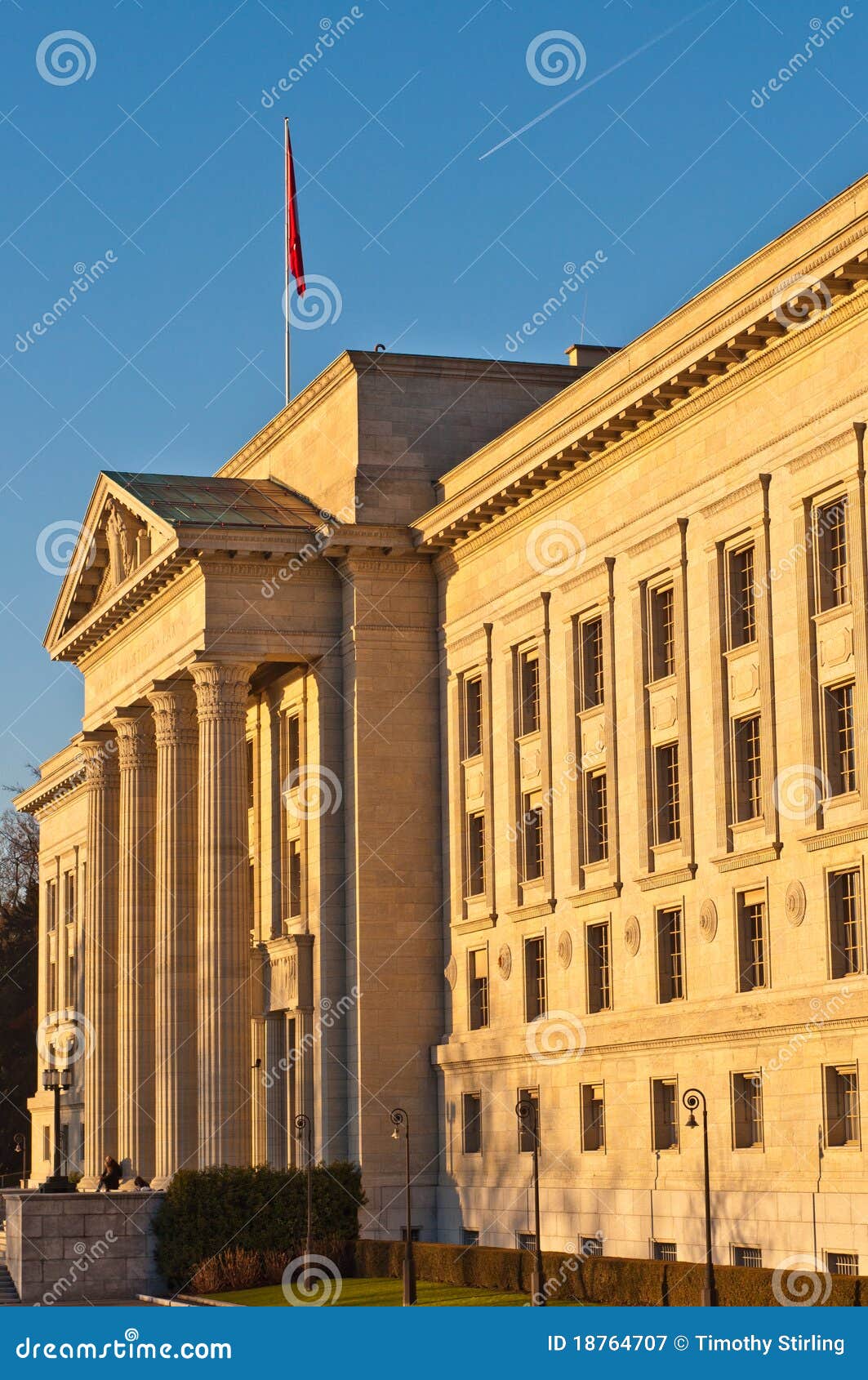 Federal Justice building stock image. Image of greek - 18764707