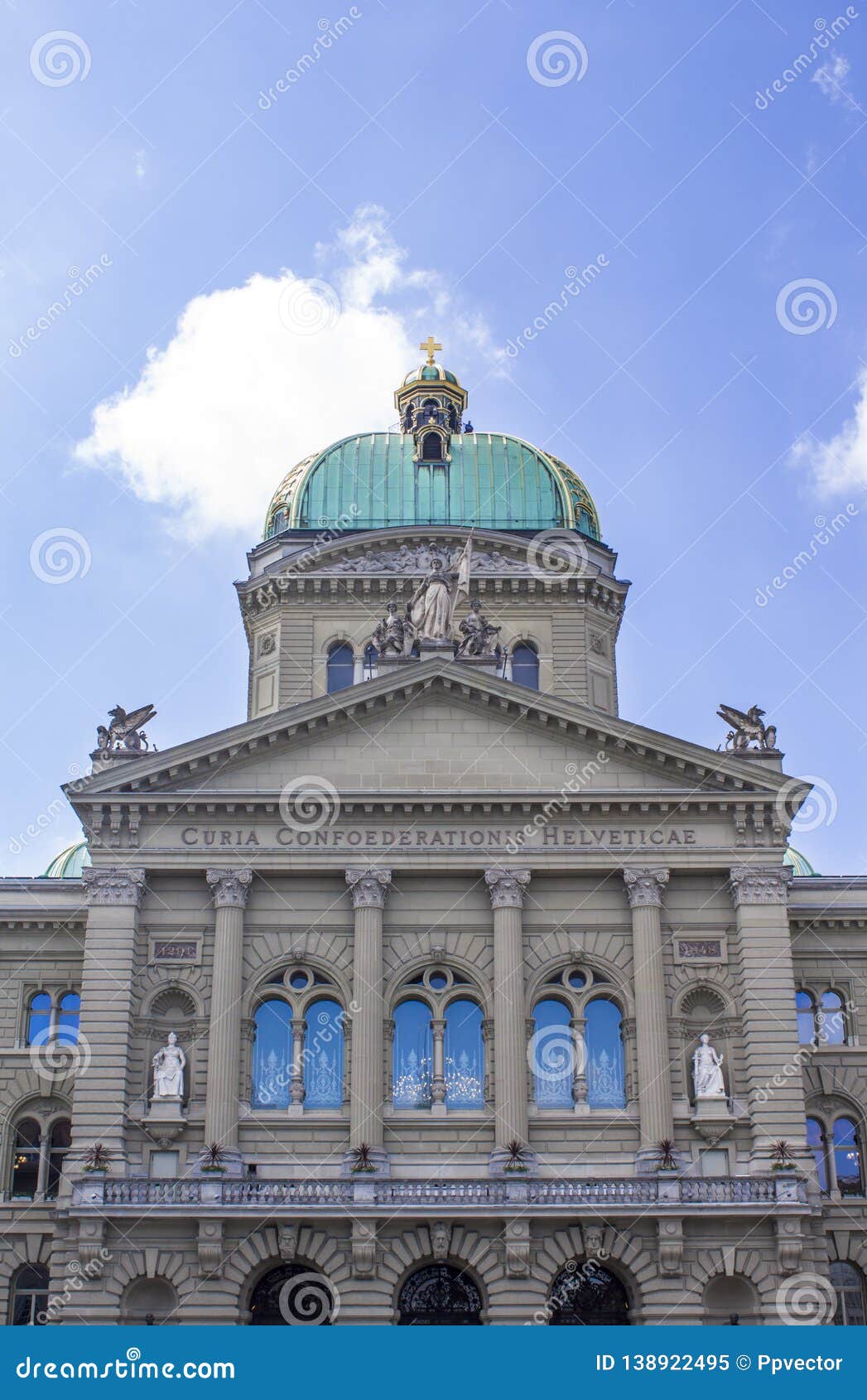 Federal Palace in Bern stock image. Image of bundeshaus - 138922495