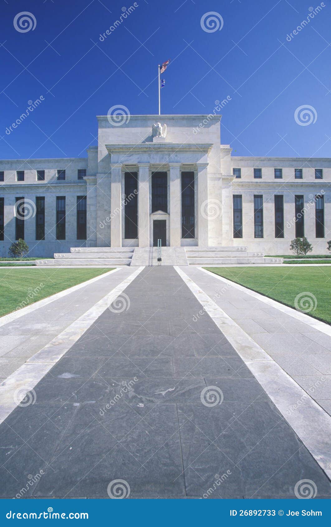 The Federal Reserve Bank stock image. Image of building - 26892733