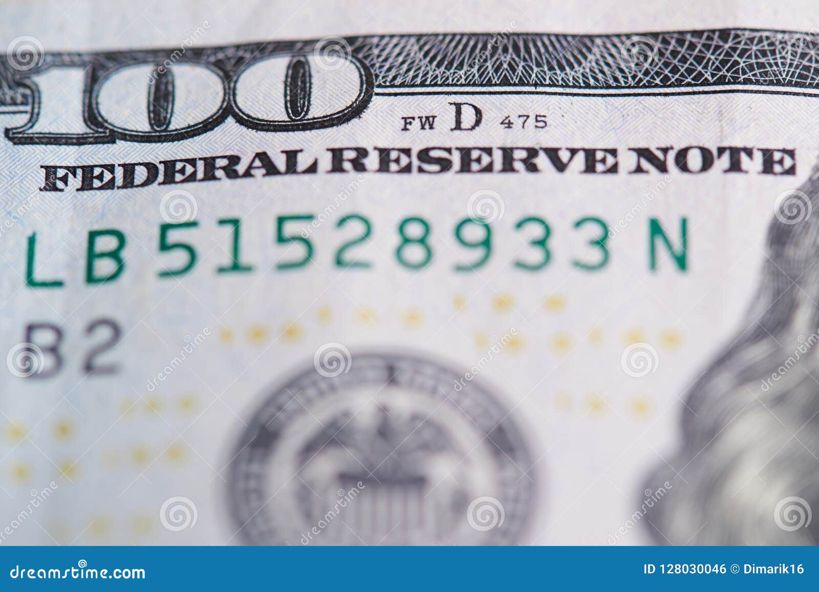Federal reserve note theme stock photo. Image of currency - 128030046