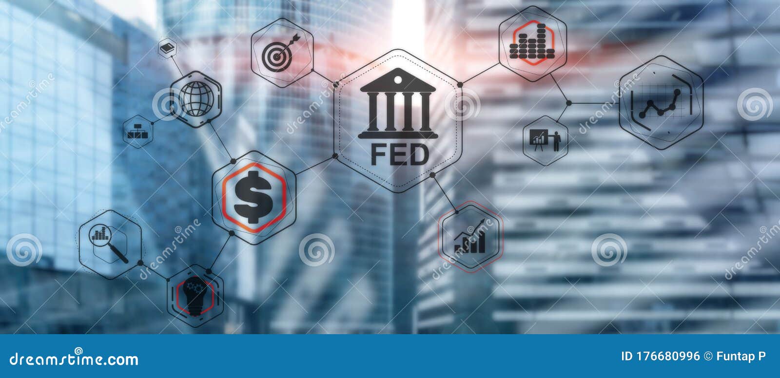 Federal Reserve System. FED. Financial Business Background. Stock ...