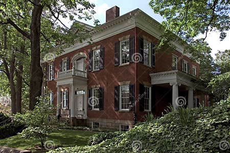 Federal Style House stock photo. Image of estate, formal - 770056