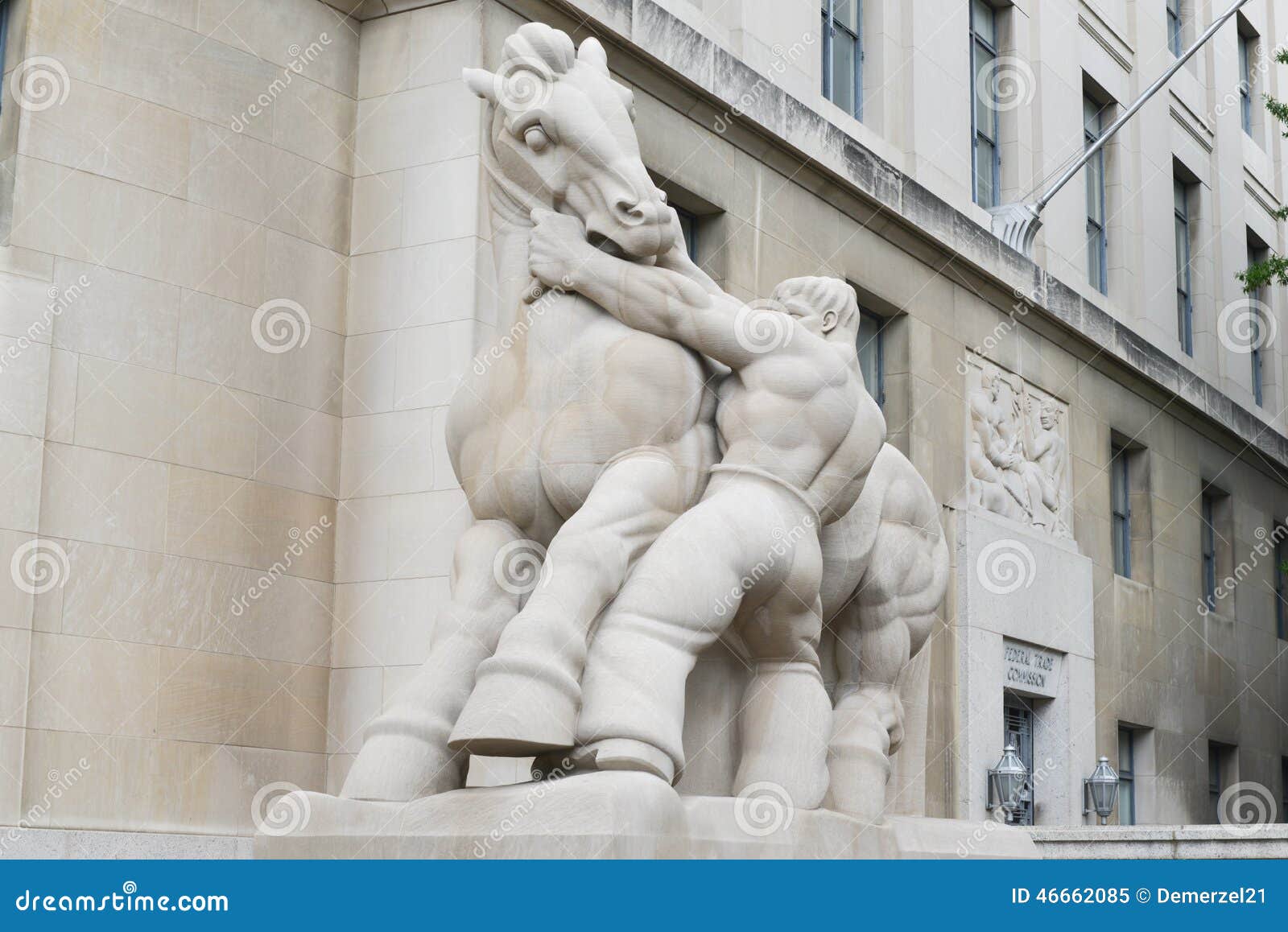 Federal Trade Commission Building Stock Image - Image of monument ...