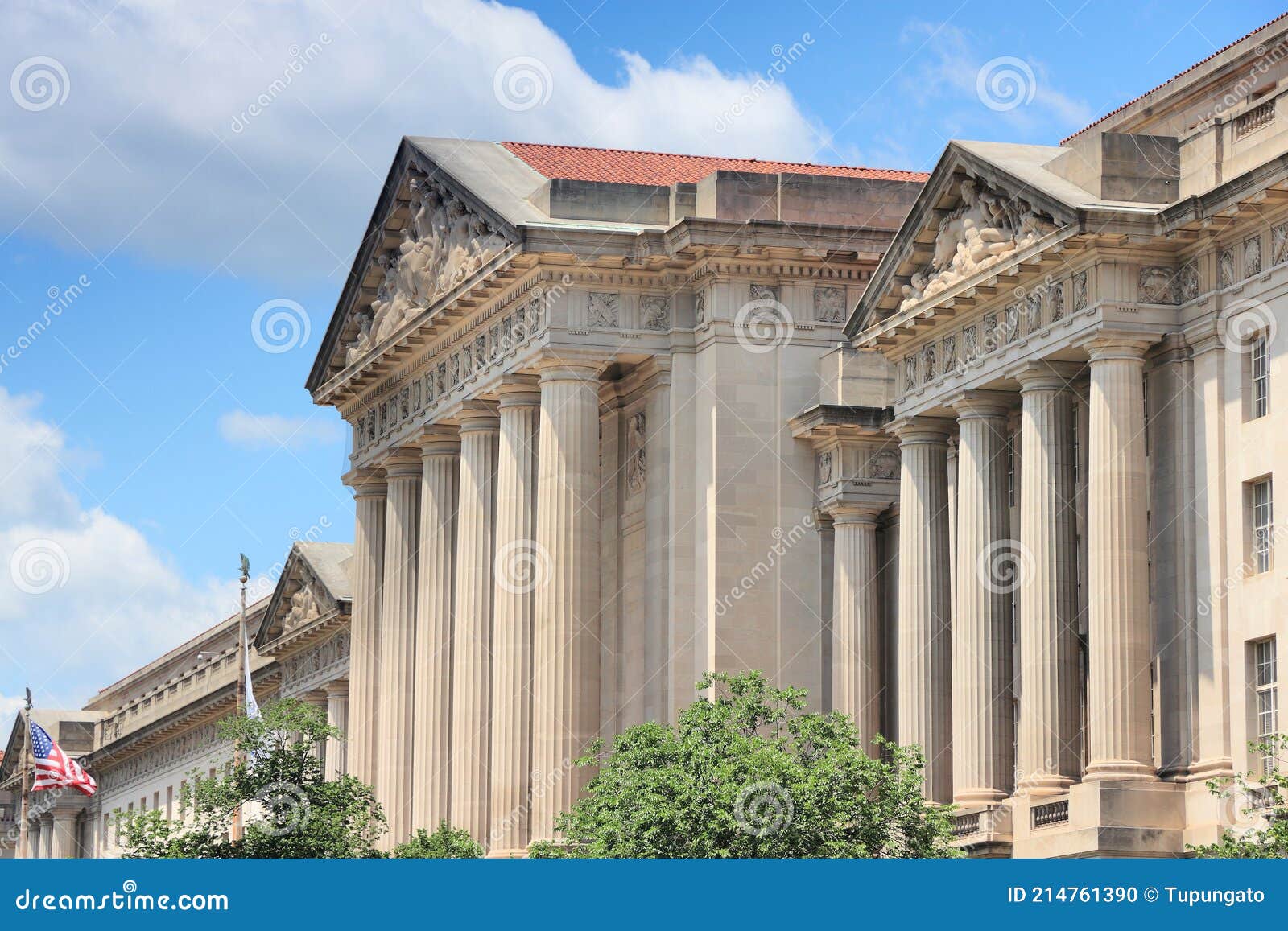 Federal Triangle in Washington D.C Stock Photo - Image of city, federal ...