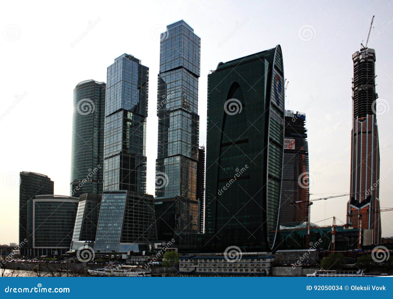 Federation Tower, 2012. Moscow Editorial Stock Image - Image of moscow ...