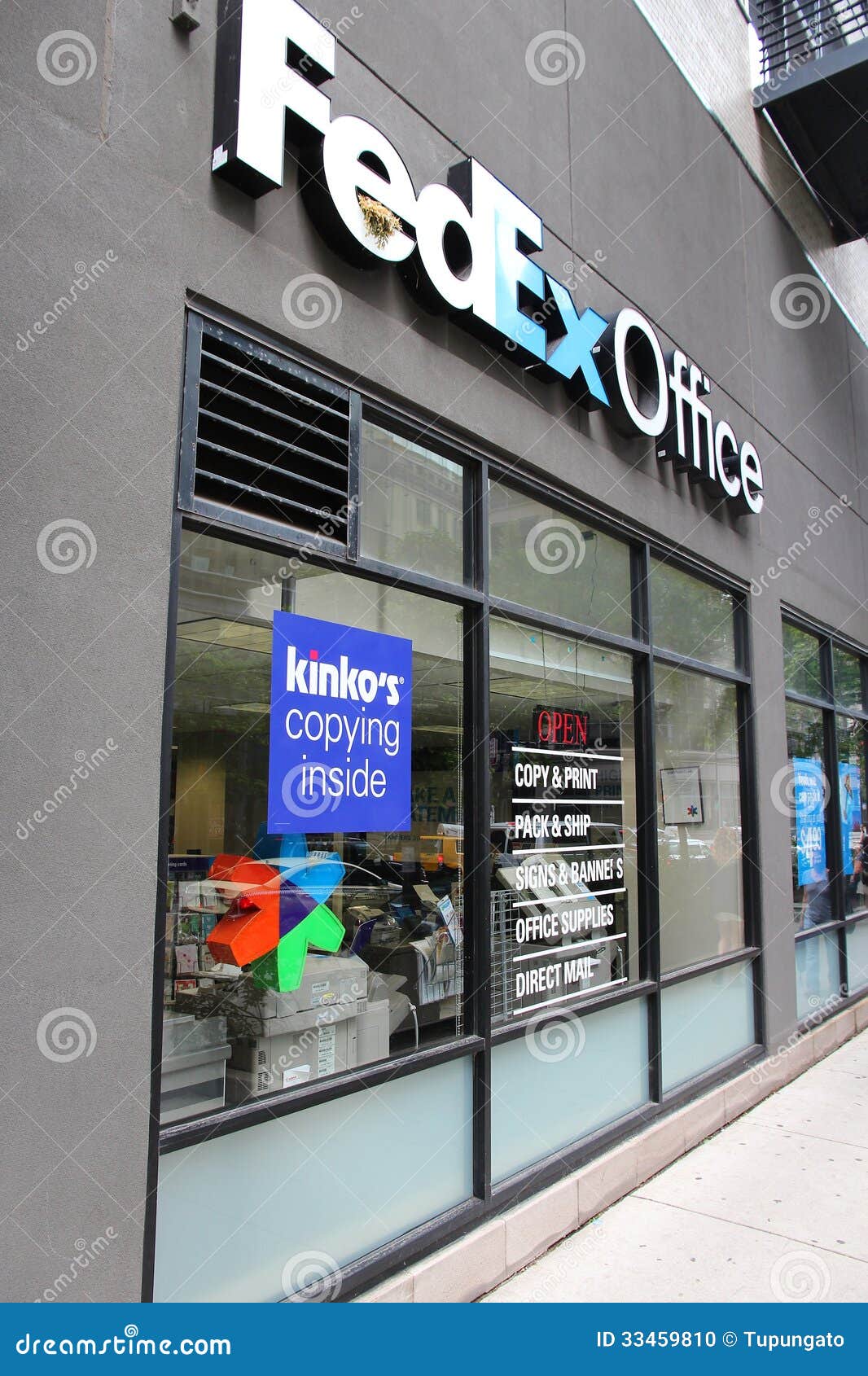 Fedex-Bureau redactionele afbeelding. Image of handel - 33459810