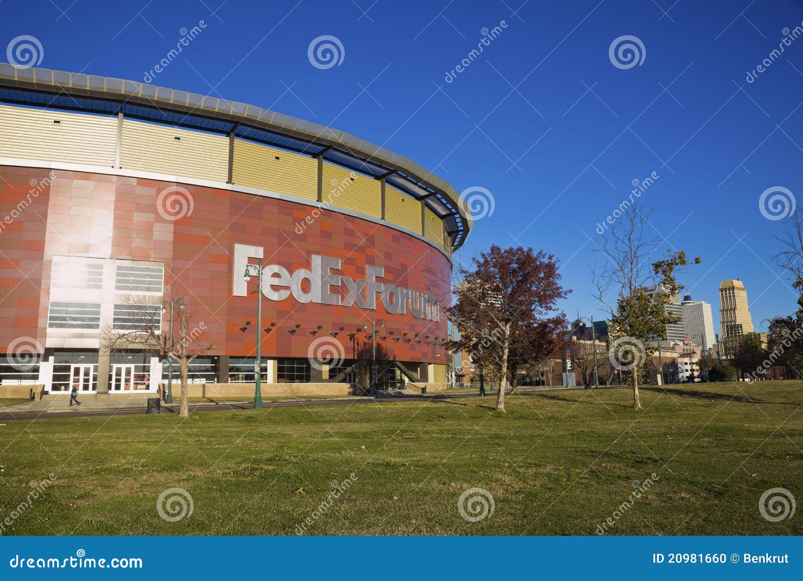 FedEx Forum in Memphisv editorial image. Image of grizzlies - 20981660