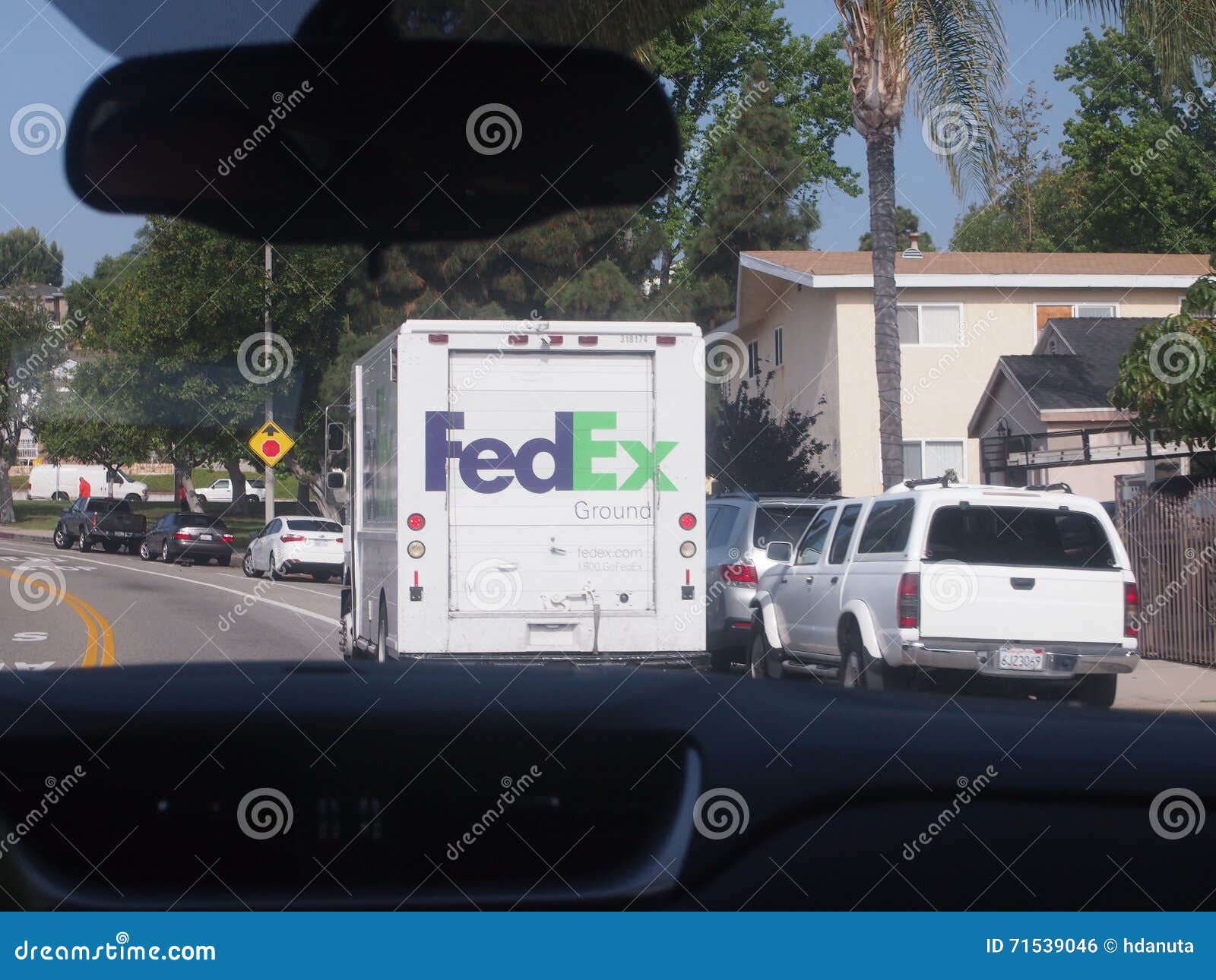 Fedex Ground Truck California