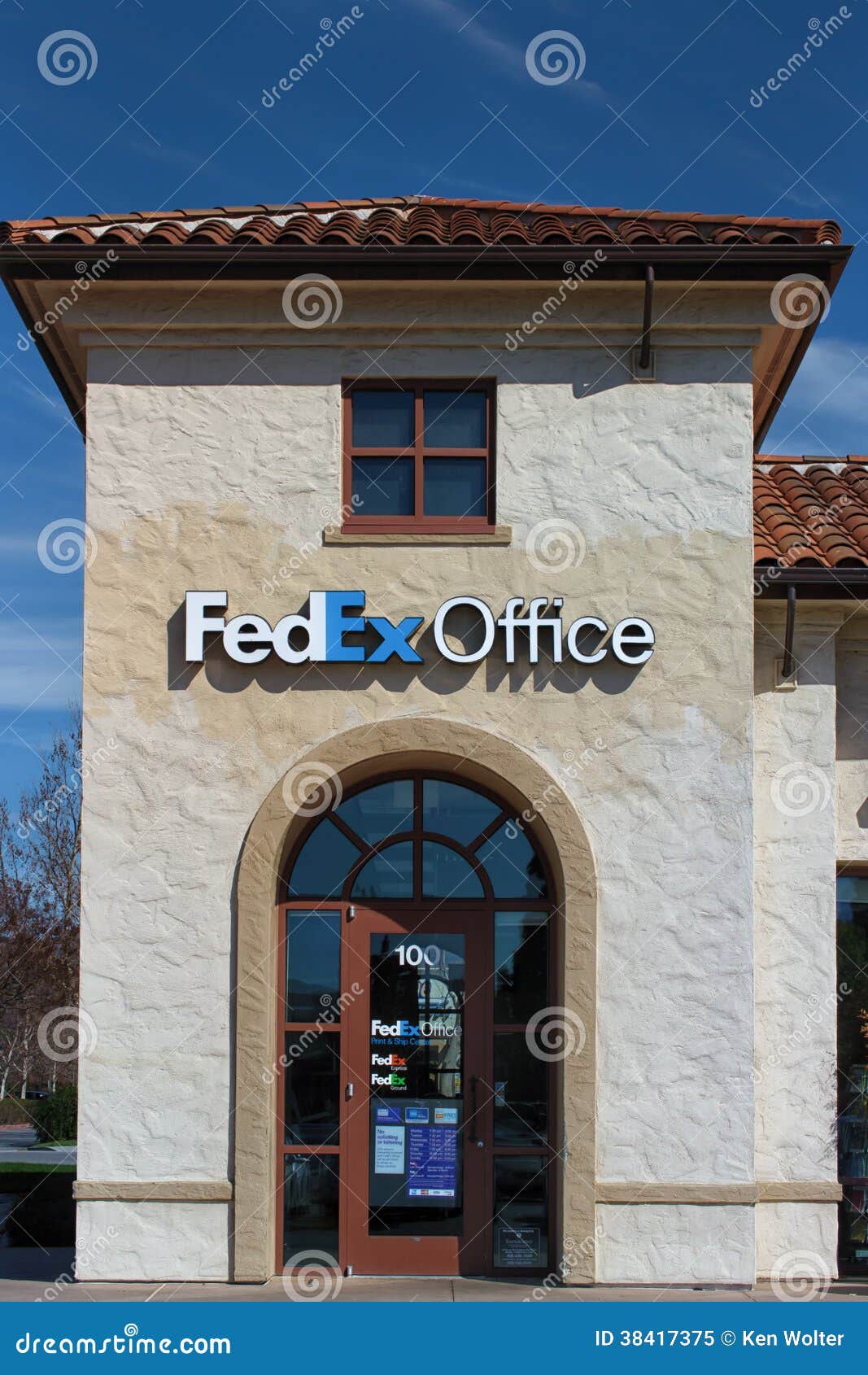 FedEx Office Building. editorial image. Image of fedex - 38417375