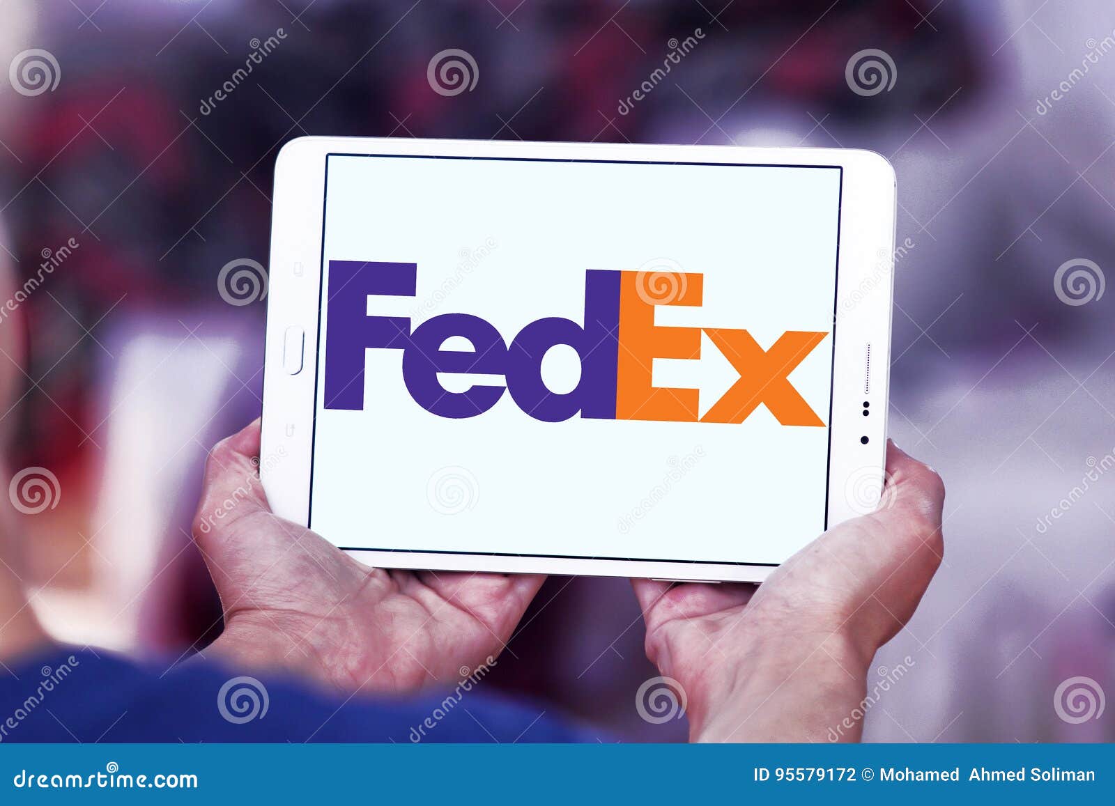 Fedex postal shipping logo editorial photography. Image of industry ...