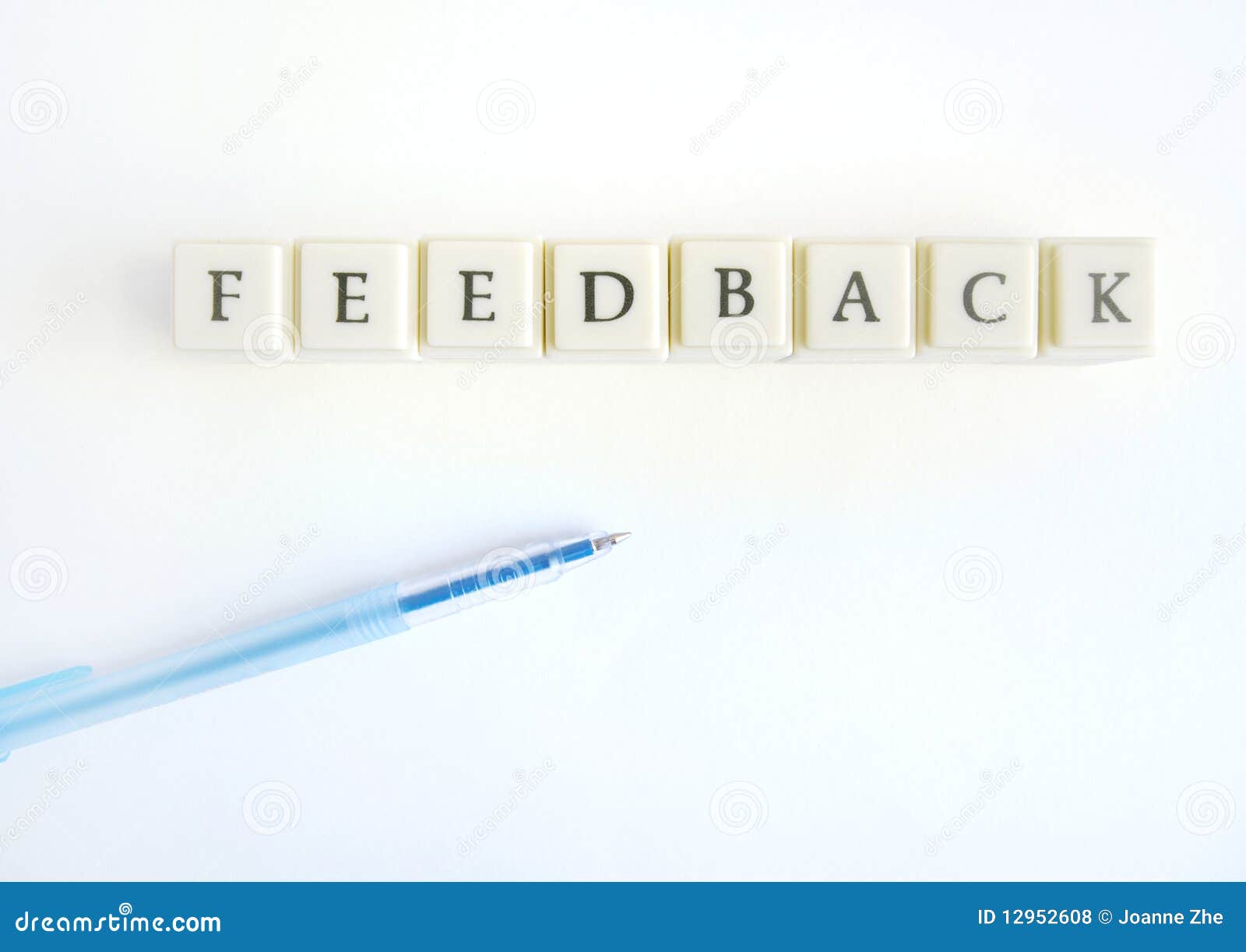 Feed-back stockfoto. Bild von feedback, kontakt, zufuhr - 12952608